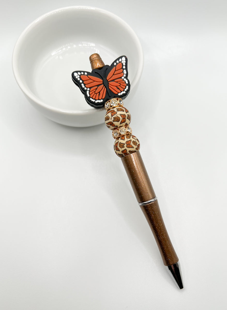 Monarch Butterfly Pen (gold) – After The Storm Creations